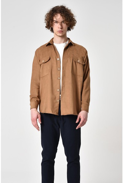 Alexandergardı Süet Salaş Gömlek (E22-61101) Alexandergardı Süet Salaş Gömlek (E22-61101)