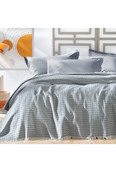 Yataş Bedding Marita Çift Kişilik Pike - Gri