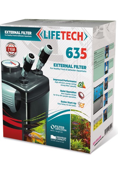 Life Tech 635 Dış Filtre 600LH Life Tech 635 Dış Filtre 600LH