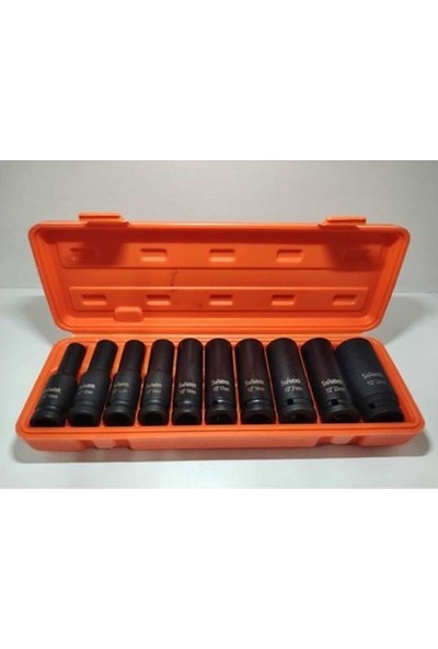 Dongte Rcp 1/2 6 Köşe Havalı Uzun Darbeli Lokma Takımı Seti 10 Parça 12PRÇ Dongte Rcp 1/2 6 Köşe Havalı Uzun Darbeli Lokma Takımı Seti 10 Parça 12PRÇ