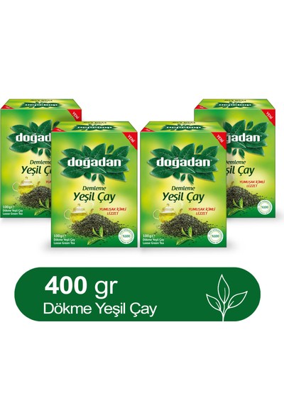 Doğadan Yeşilçay Dökme 400GR