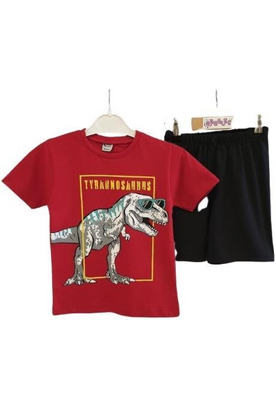 Sea Bubbles Gözlüklü Dinazor Baskılı Erkek Çocuk Takım