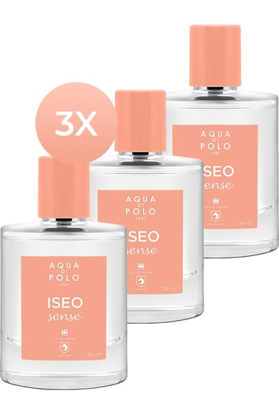 Aqua Di Polo 1987 Iseo Sense Kadın Parfüm Seti 3'lü STCC011003 Aqua Di Polo 1987 Iseo Sense Kadın Parfüm Seti 3'lü STCC011003