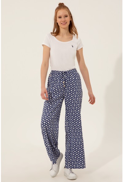 U.S. Polo Assn. Bayan Royal Blue Spor Pantolon 50246646-VR212 U.S. Polo Assn. Bayan Royal Blue Spor Pantolon 50246646-VR212