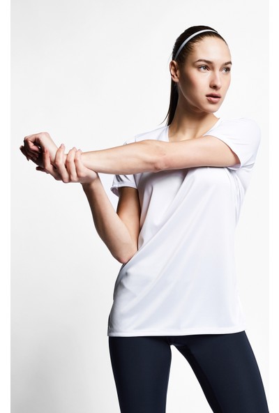 Lescon Beyaz Kadın T-Shirt 22S-2208-22N