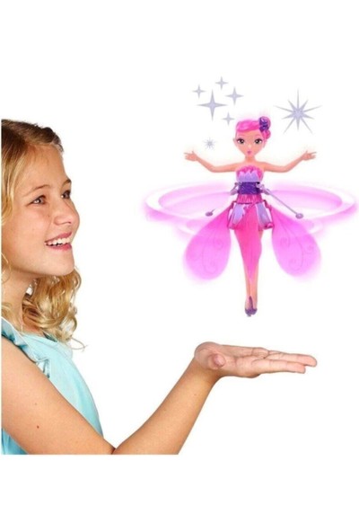 Pazariz Uçan Peri Oyuncağı - Şarjlı, Hareket Sensörlü - Sihirli Flying Fairy, Pembe Pazariz Uçan Peri Oyuncağı - Şarjlı, Hareket Sensörlü - Sihirli Flying Fairy, Pembe