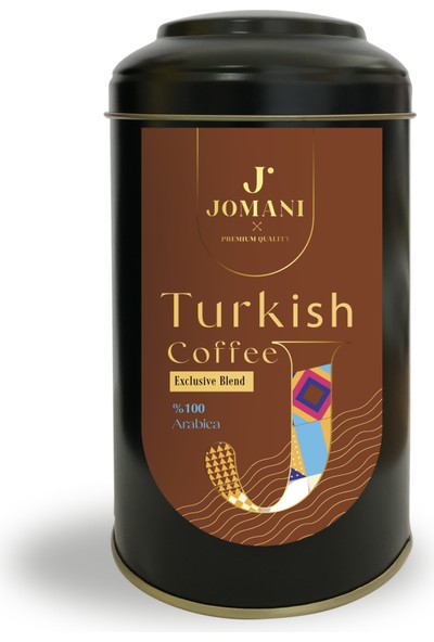 Jomani Türk Kahvesi - Orta Kavrulmuş - Taze Çekilmiş 250 gr