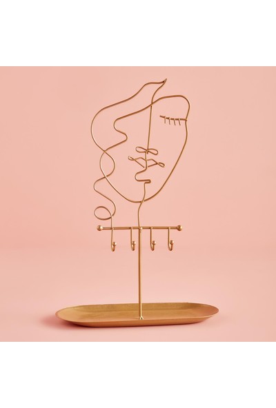 Bella Maison Dayona Takı Askılığı Gold (23X9,5X35 Cm)