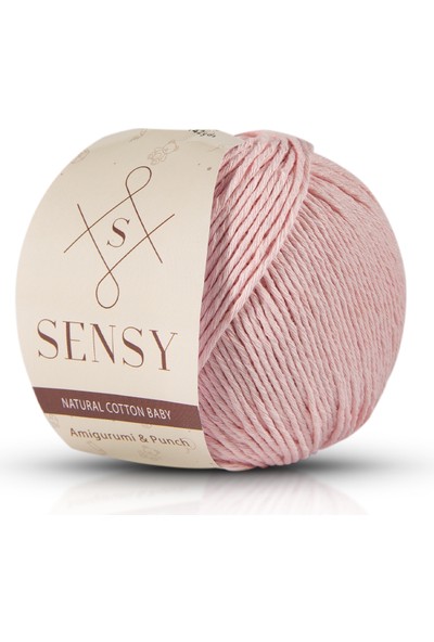 Sensy Premium Amigurumi İpi Punch (Panç) Baby Soft Cotton 50 gr Örgü İp Sensy Premium Amigurumi İpi Punch (Panç) Baby Soft Cotton 50 gr Örgü İp