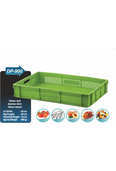 HP-900 Plastik Kasa Çok Amaçlı Plastik Kasa 40X60X10CM