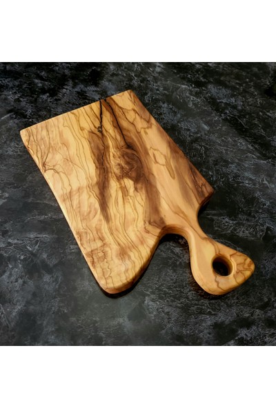 Grizzly Bear Zeytin Ağacı Kesme Sunum Tahtası