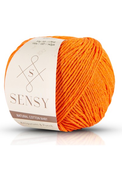 Sensy Premium Amigurumi İpi Punch (Panç) Baby Soft Cotton 50 gr Örgü İp Sensy Premium Amigurumi İpi Punch (Panç) Baby Soft Cotton 50 gr Örgü İp