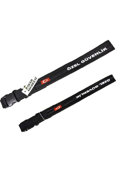 Özel Güvenlik Palaska Kemer - Ayarlanabilir Cırtlı Outdoor Kemer 4 cm