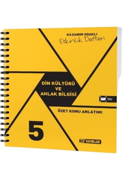 5. Sınıf Din Kültürü Etkinlik Defteri