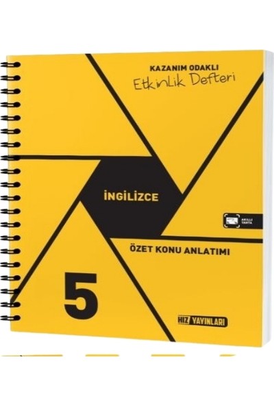 5. Sınıf Ingilizce Etkinlik Defteri