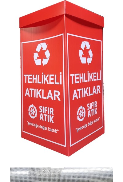 Tehlikeli Atık Toplama Sıfır Atık Geri Dönüşüm Kutusu Tehlikeli Atık Toplama Sıfır Atık Geri Dönüşüm Kutusu