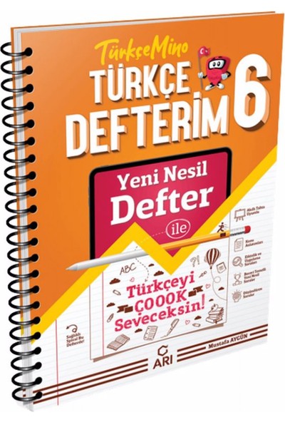 6.sınıf Türkçemino Türkçe Defterim 6.sınıf Türkçemino Türkçe Defterim