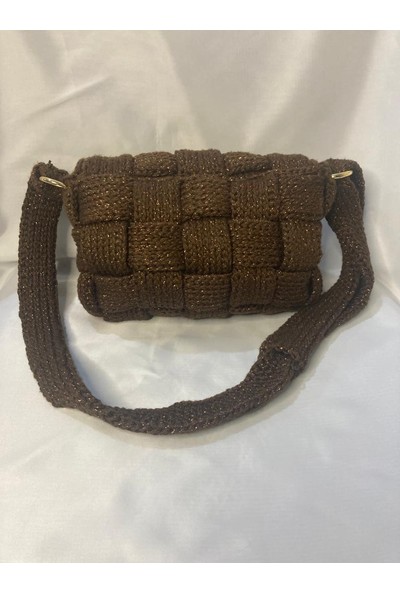 Sevcan'ın Hayal Dünyası Hasır Modeli Elişi Örgü Çanta