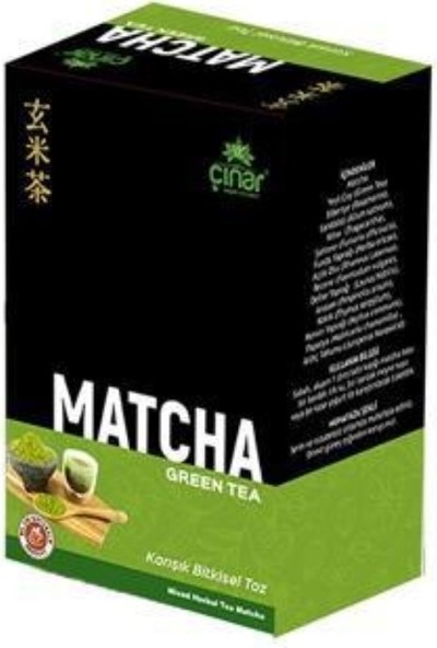 Matcha Green Tea Form Çayı Karışık Bitkisel Toz 150 gr Matcha Green Tea Form Çayı Karışık Bitkisel Toz 150 gr