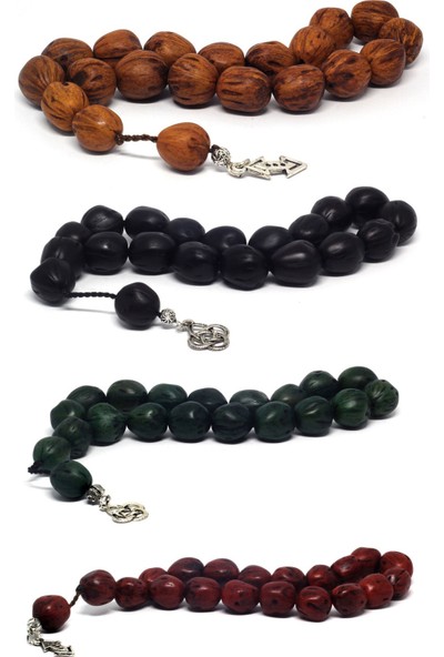 Bakcenter 4 Adet Andız Tesbih Metal Püsküllü Efe Tesbihi