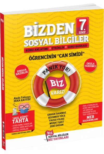 7.sınıf Bizden Sosyal Bilgiler 7.sınıf Bizden Sosyal Bilgiler