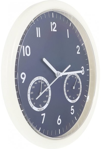 Fengyi Higrometre Tasarım Dekoratif Duvar Saati Akülü Duvar Saati Beyaz Fengyi Higrometre Tasarım Dekoratif Duvar Saati Akülü Duvar Saati Beyaz