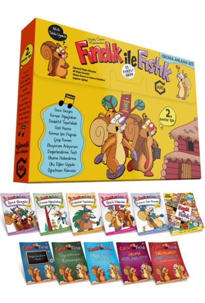 2.sınıf Fındık ile Fıstık Okuma Anlama Seti