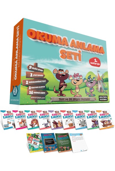 1. Sınıf Kuruyemiş Kardeşler Okuma Anlama Seti