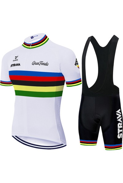 Top Selling 2022 Erkek Bisiklet Jersey Kısa Kollu + Jel Bisiklet Şort Takım Mtb Giyim Seti