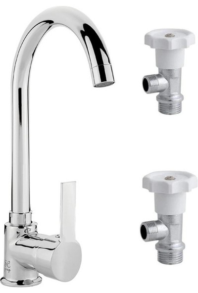 Sc GrupMelin Eviye & Lavabo Bataryası Ara Musluk Sc GrupMelin Eviye & Lavabo Bataryası Ara Musluk