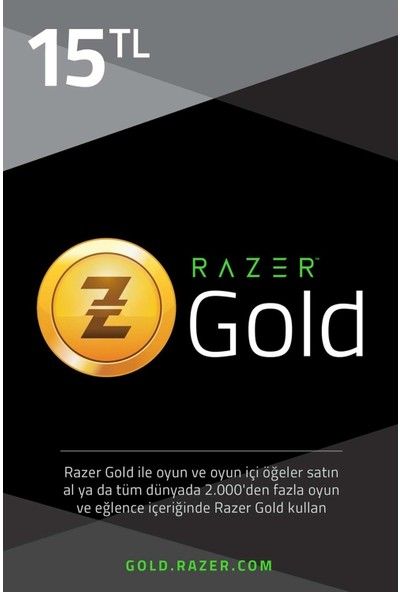 Razer Gold 15 TL