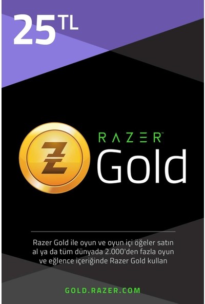 Razer Gold 25 TL
