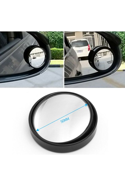 2x Araba Kör Nokta Aynası Ayarlanabilir Geniş Açı 360 Döndürme Dışbükey Dikiz D (Yurt Dışından) 2x Araba Kör Nokta Aynası Ayarlanabilir Geniş Açı 360 Döndürme Dışbükey Dikiz D (Yurt Dışından)