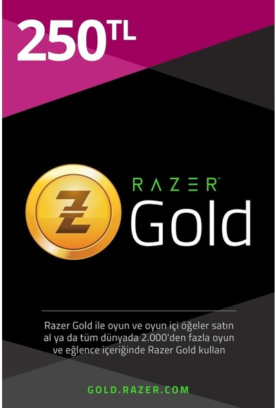 Razer Gold 250 TL