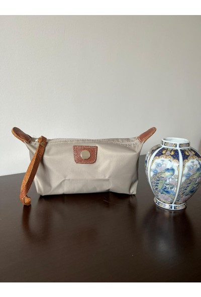 Butik Ay-Da Camel Makyaj Çantası
