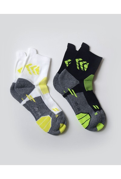 Smash Çocuk Antrenman Spor Çorabı 2li Paket Unisex