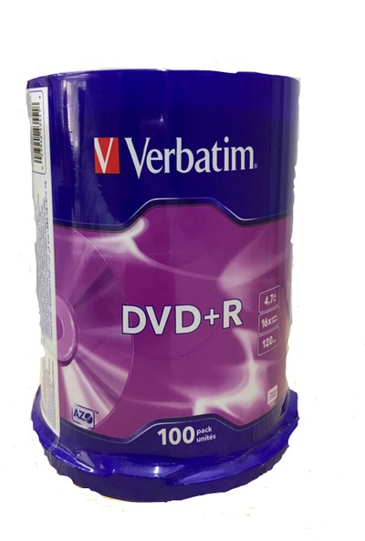 Verbatim 0707-02 Azo Dvd+R 4.7gb 16X (100LÜK)
