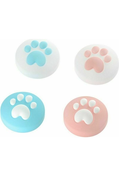 4 Adet Kedi Paw Joystick Konsol Başparmak Silikon Kavrama Kapağı Nintendo-Switch Joycon (Yurt Dışından) 4 Adet Kedi Paw Joystick Konsol Başparmak Silikon Kavrama Kapağı Nintendo-Switch Joycon (Yurt Dışından)