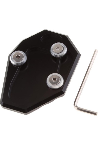 Dharry Yamaha FZ07 Siyah Için Cnc Sidestand Plate Kickstand Uzatma Pedi (Yurt Dışından) Dharry Yamaha FZ07 Siyah Için Cnc Sidestand Plate Kickstand Uzatma Pedi (Yurt Dışından)