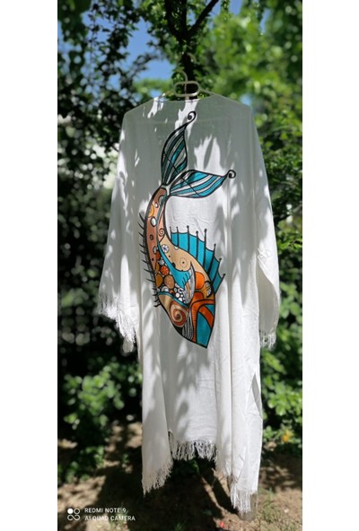 Caretta Uzun Kimono (Plaj Elbise)