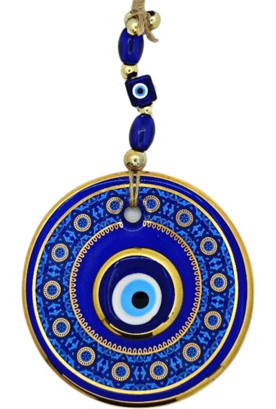 Melisiwa El Yapımı Mavi Cam Nazar Boncuğu