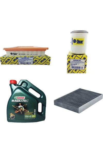 Parça Par Fiat Punto Filtre Bakım Seti 1.4 16V 2003-2005 [95 Beygir PARCAPAR4646C]