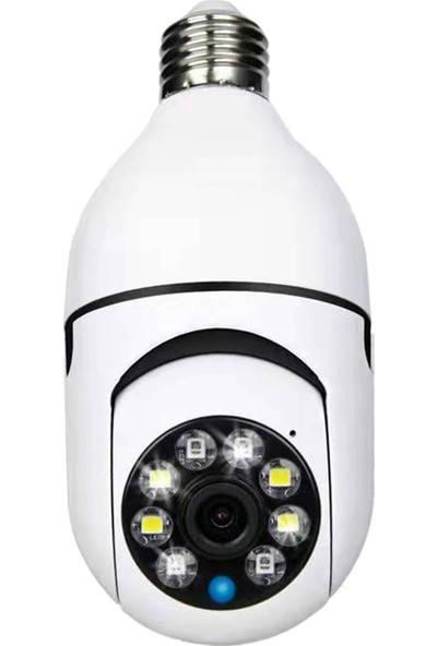 Somodz 200MP Wıfı E27 Ampul Kamera Monitör Gece Lambası Ip Lamba Kamera Ev Için (Yurt Dışından) Somodz 200MP Wıfı E27 Ampul Kamera Monitör Gece Lambası Ip Lamba Kamera Ev Için (Yurt Dışından)
