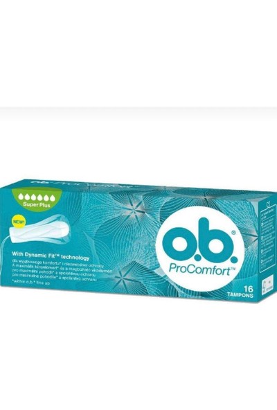 O.b. Tampon Süper Plus 16'lı
