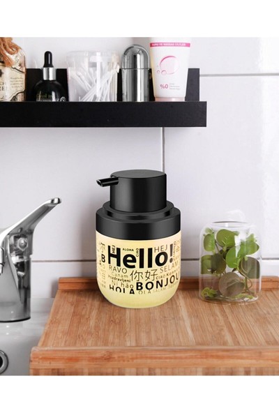 Lüx Cam Bulaşık & Sıvı Sabunluk - 425 ml Sarı