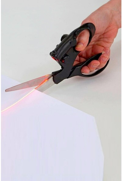 Lazer Terzi Makası Işaretleyici Lazerli Kumaş Kesim Makası Işıklı Makas