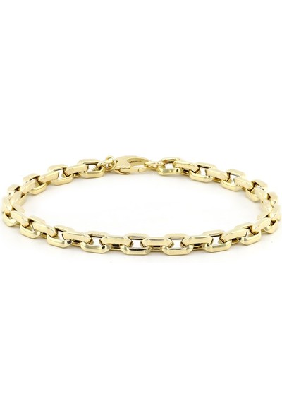 Altınkaynak 14 Ayar Zincir Altın Bileklik