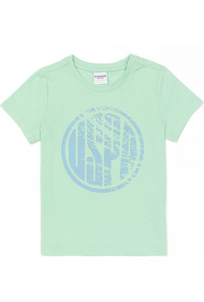 U.S. Polo Assn. Erkek Çocuk Mint T Shirt 50247353-VR090