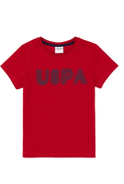 U.S. Polo Assn. Erkek Çocuk Basic Kırmızı T Shirt Basic 50251963-VR171