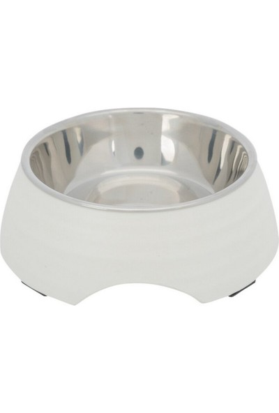 Trixie Köpek Mama ve Su Kabı, Melamin/paslanmaz Çelik, 0.4LT/Ø17CM, Beyaz Trixie Köpek Mama ve Su Kabı, Melamin/paslanmaz Çelik, 0.4LT/Ø17CM, Beyaz
